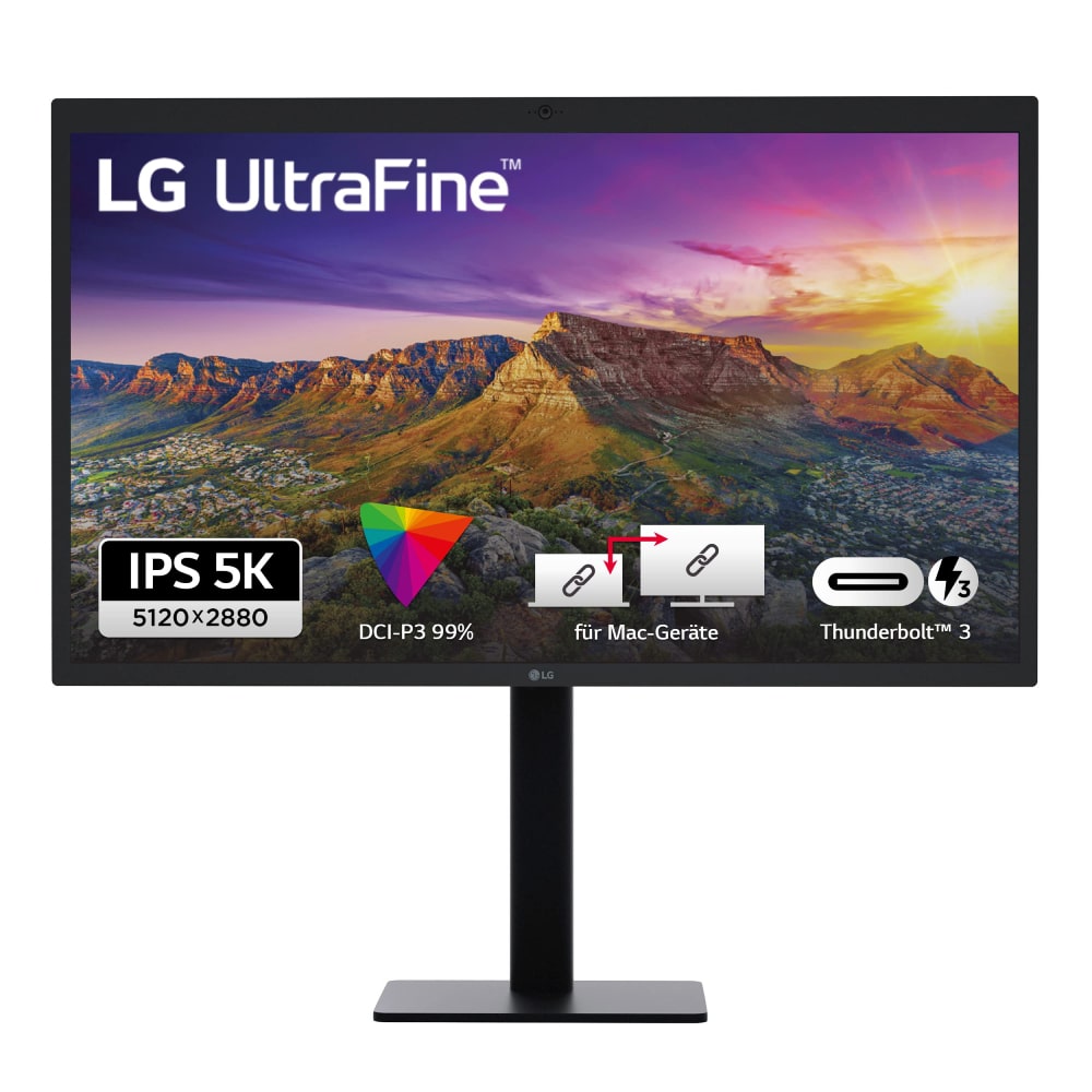 LG UltraFine 27" IPS 27MD5KLP-B Monitor | Gigatron